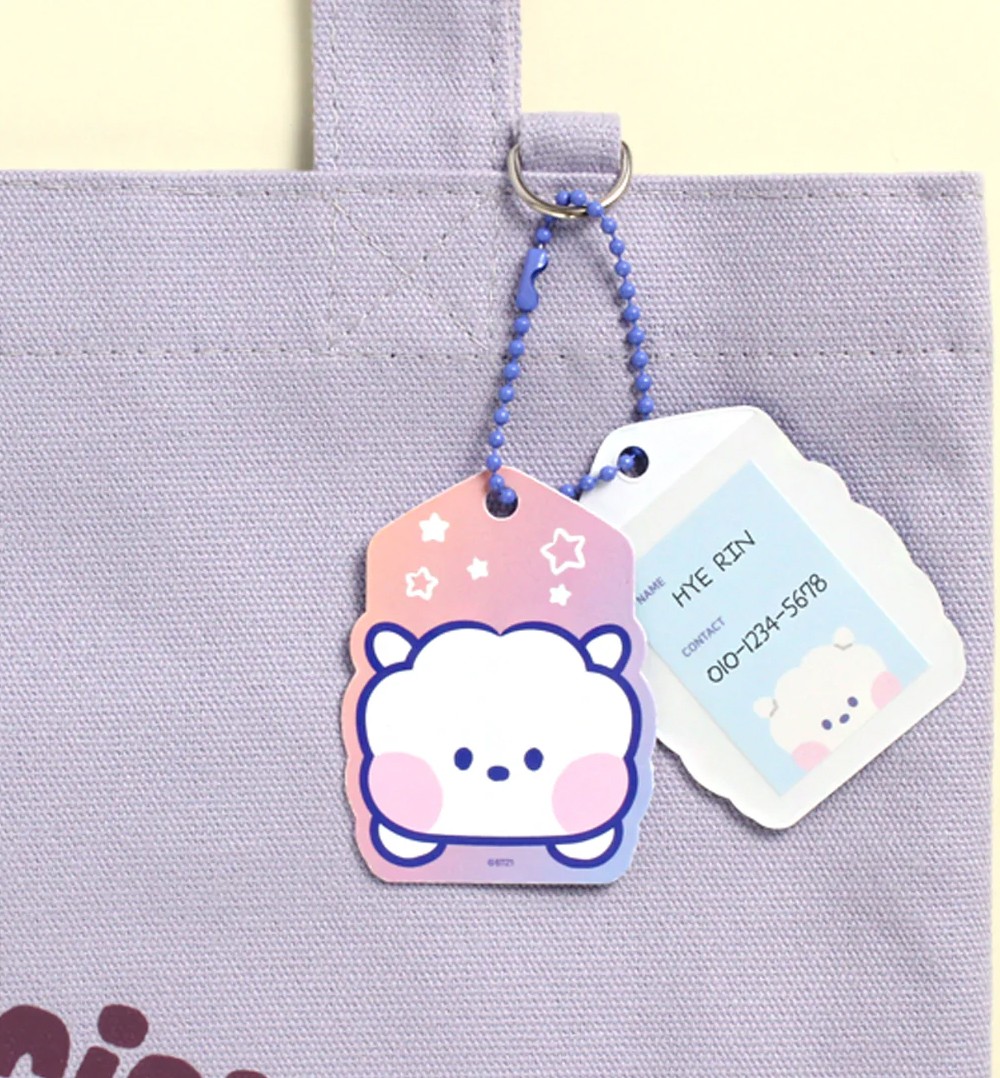 BT21 - minini Name Tag Set