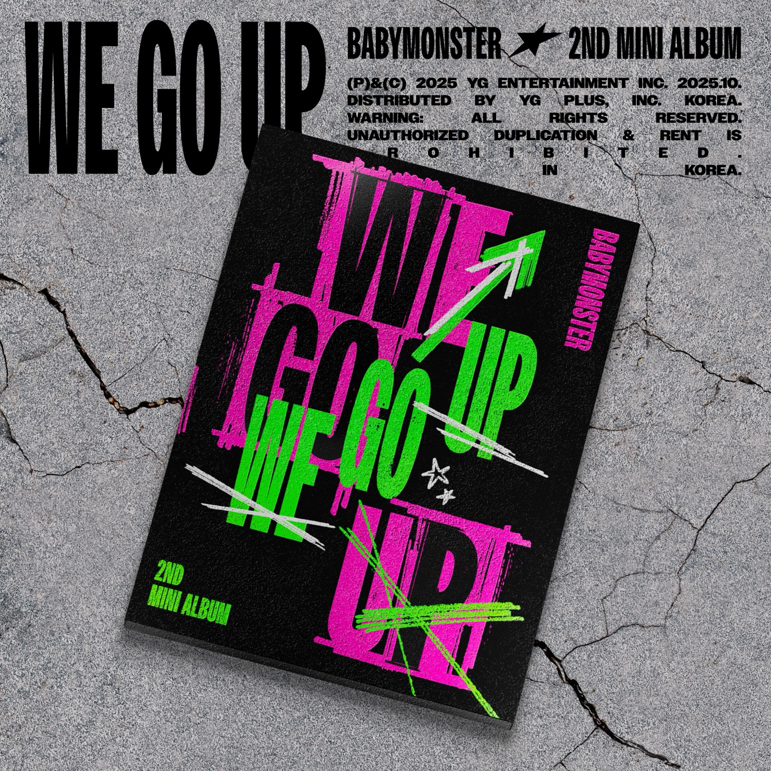 BABYMONSTER - 2nd MINI ALBUM [WE GO UP] | UP Version | 010GS-0263.3